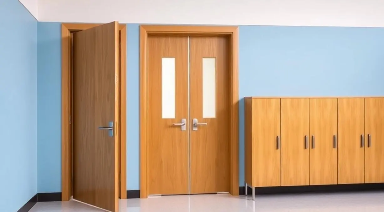 The Benefits of Wood Doors in School Construction and Design | Custom ...